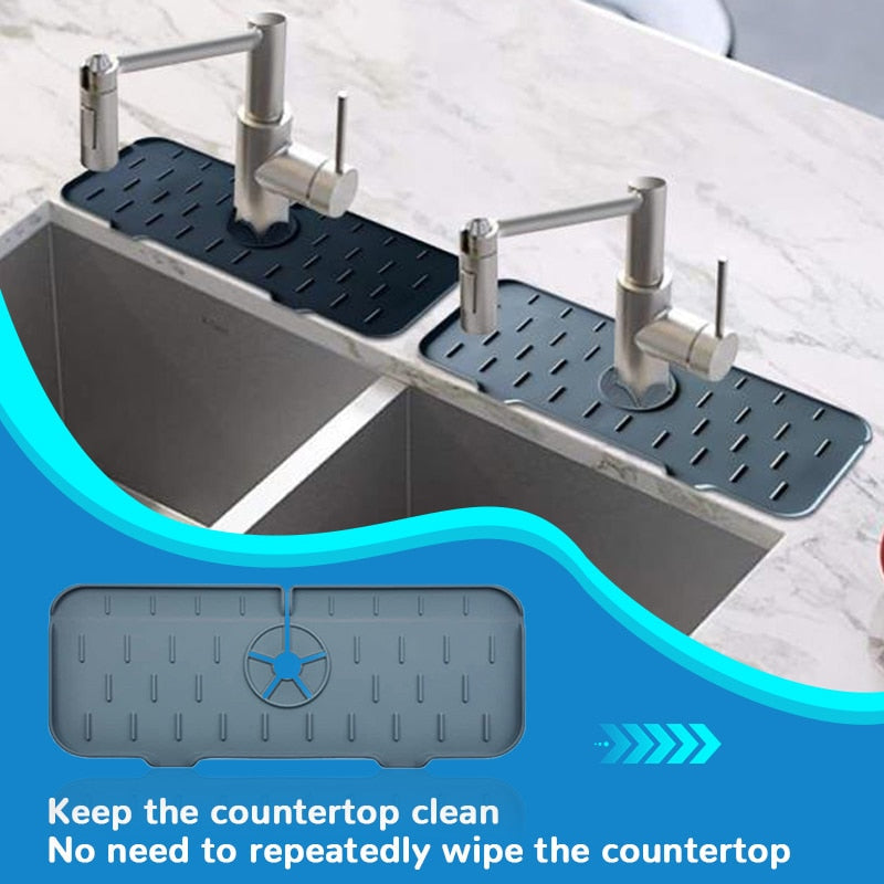 SILICONE KITCHEN FAUCET MAT – Dolaxe